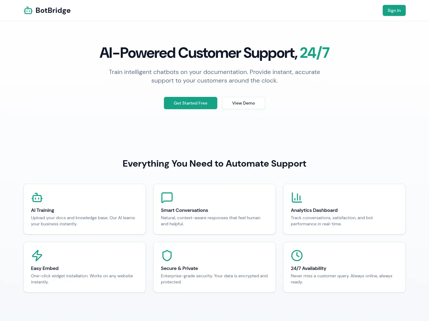 BotBridge AI Platform