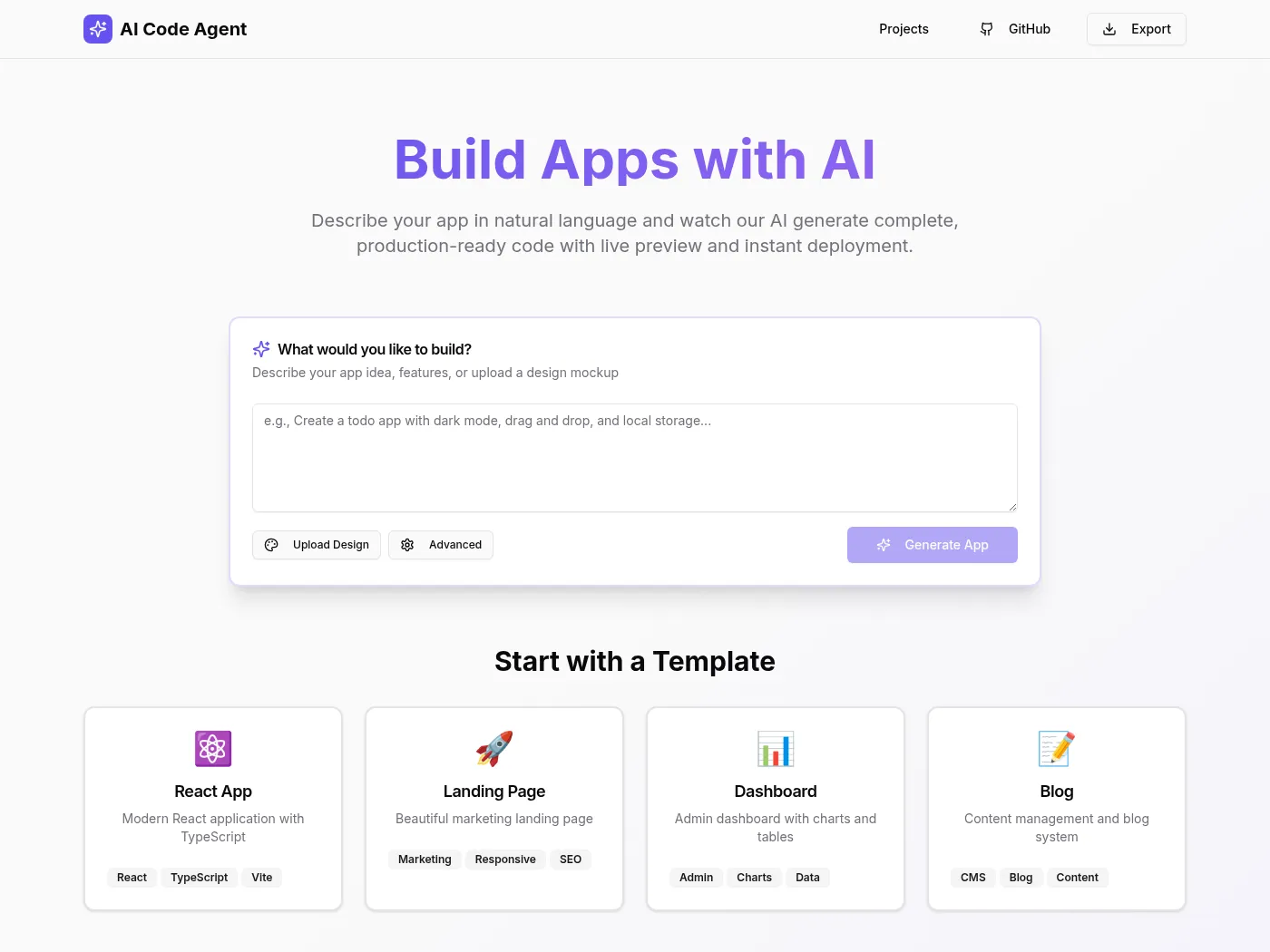 AI Coding Agent Platform