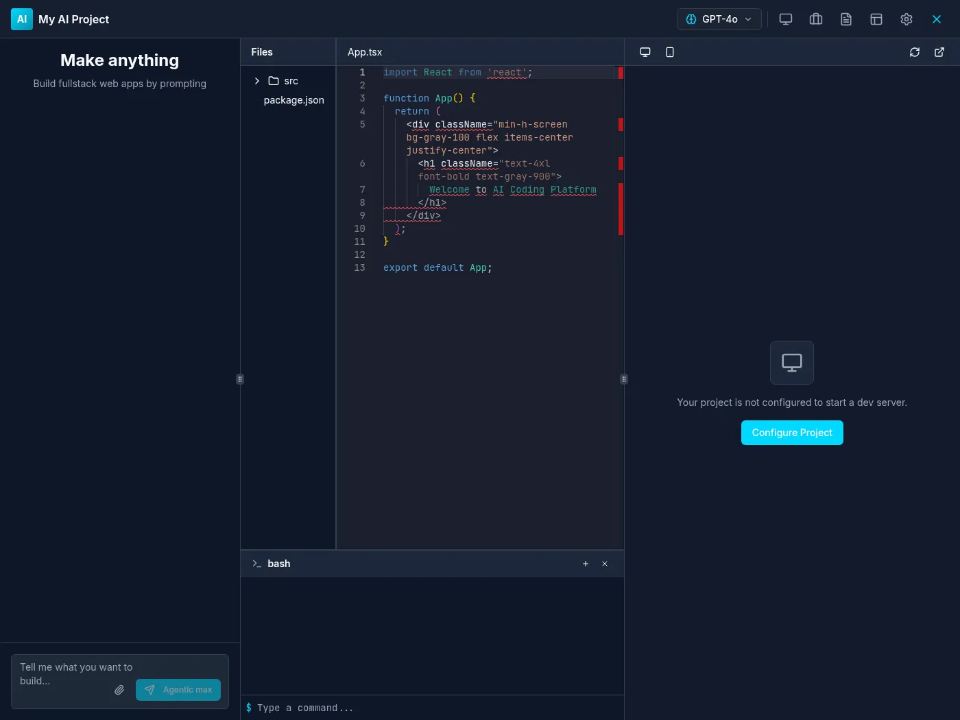 AI Coding Platform: Real-Time Web & Android Code Assistant (SME.New Clone) (Remix)