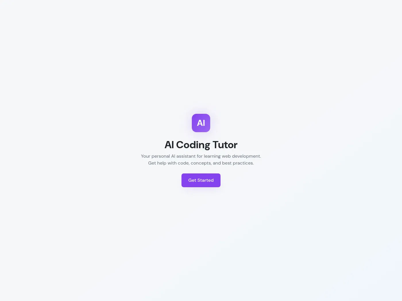 AI Coding Tutor Assistant for Web Development