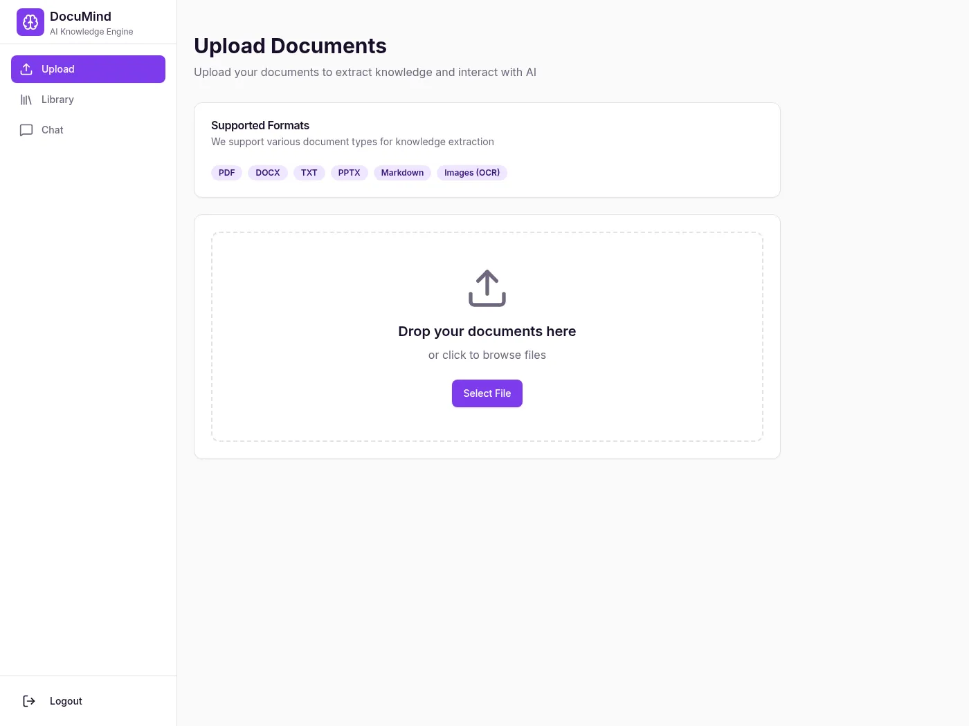 AI Document & Knowledge Engine