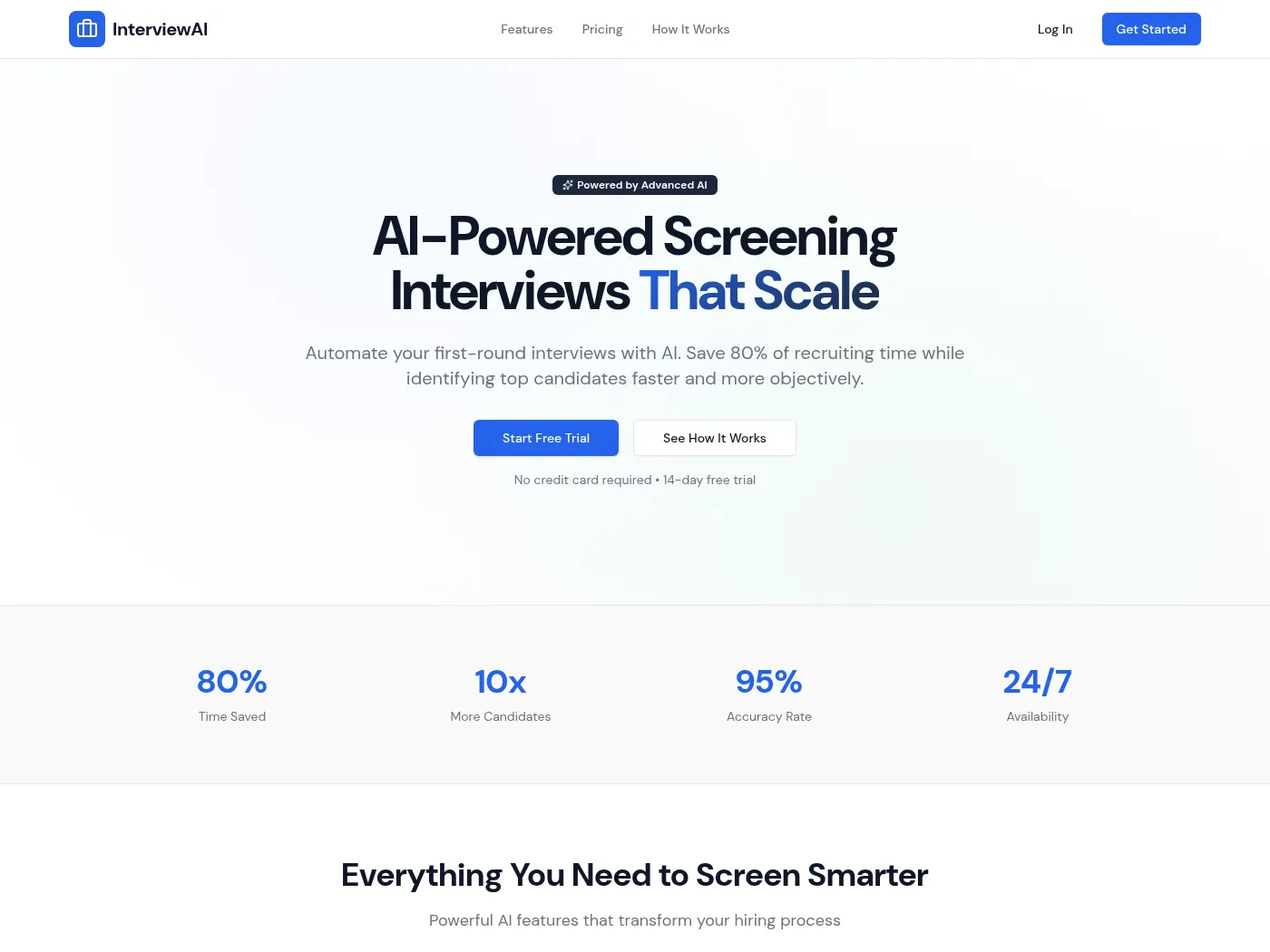 AI Interview Screening Platform