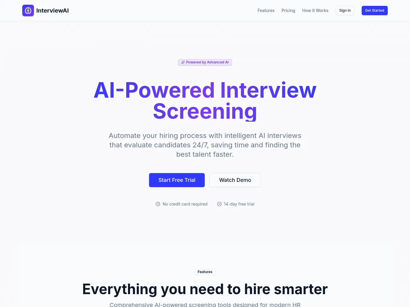 AI Interview Screening Platform for Recruiters