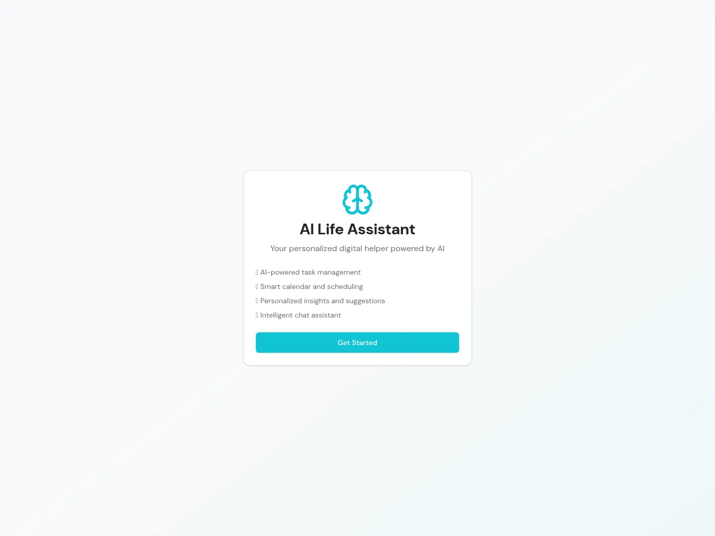 AI Life Assistant