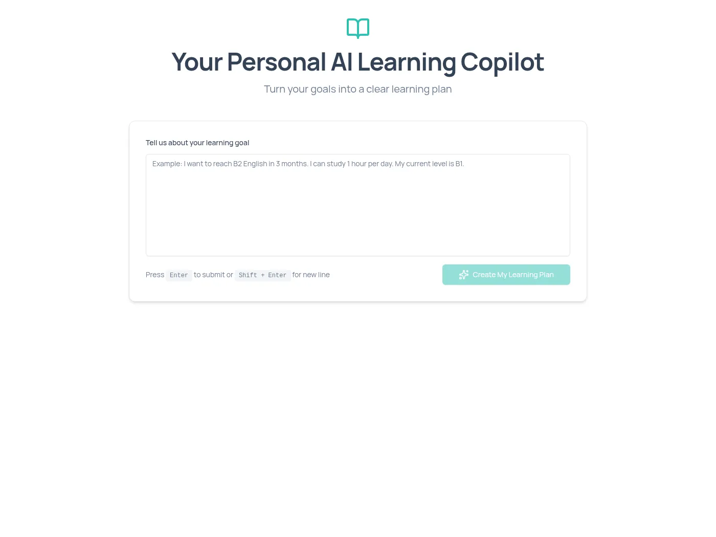 AI Personal Learning Copilot