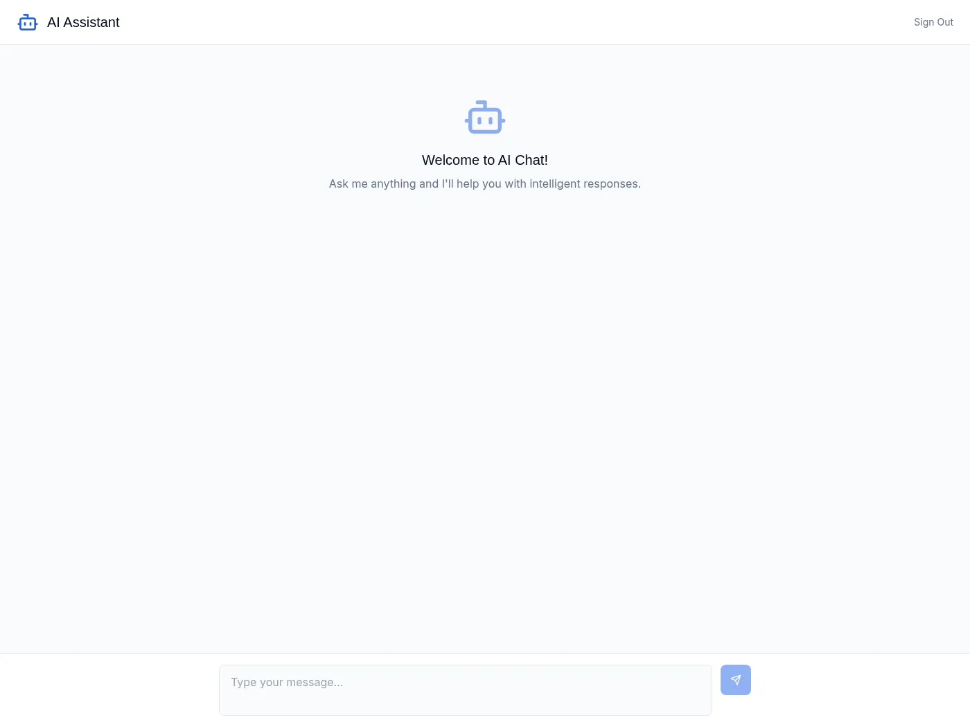 AI Powered Chatbot