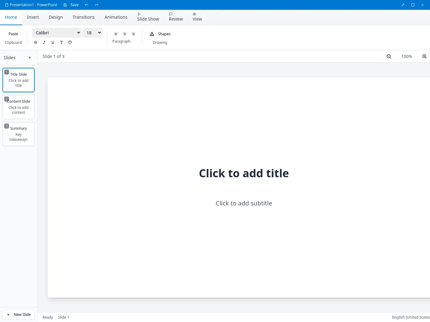 AI-Powered Presentation Builder