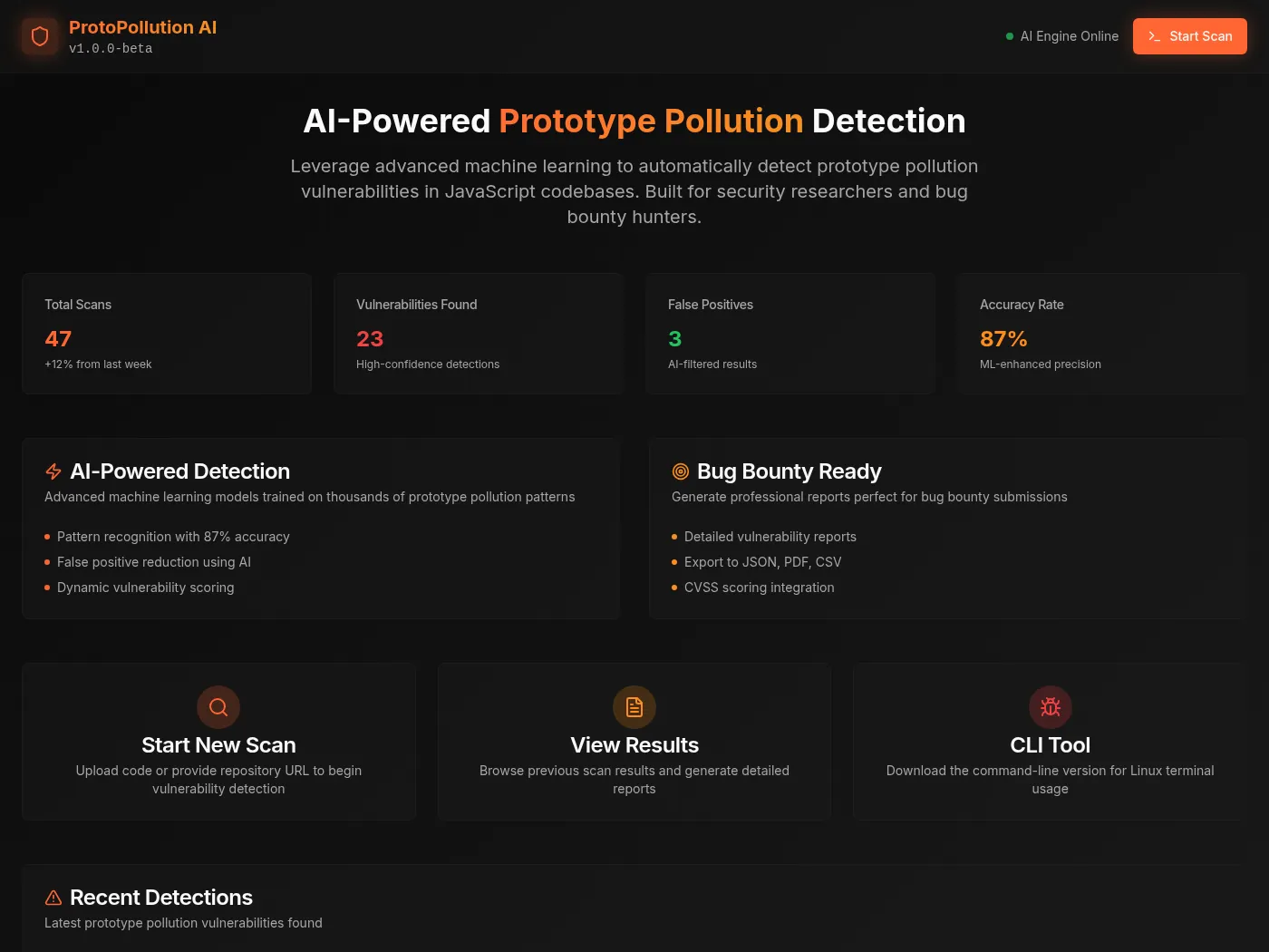AI-Powered Prototype Pollution Detector CLI