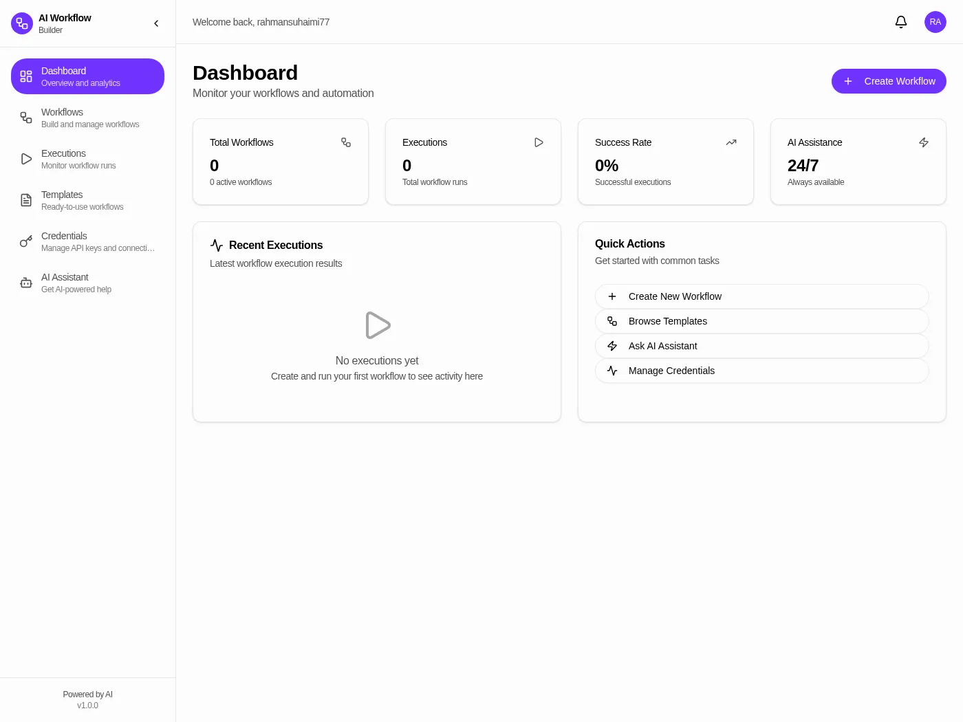 AI Workflow Automation Builder