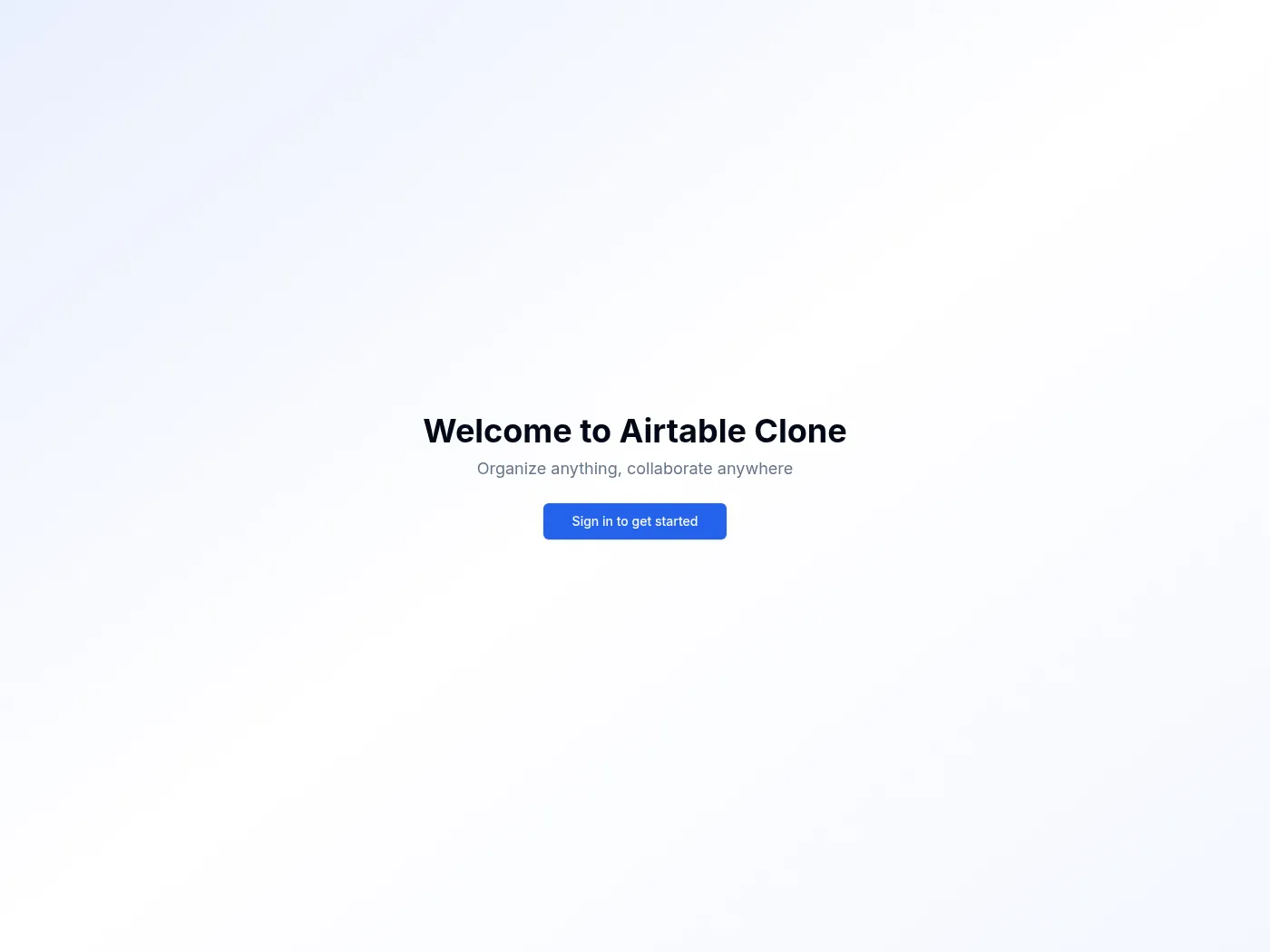 Airtable Full-Feature Clone