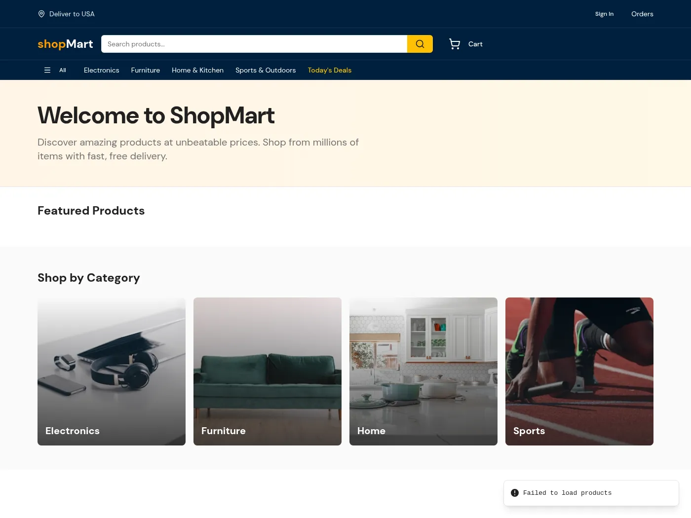 Amazon Shopping Platform Clone