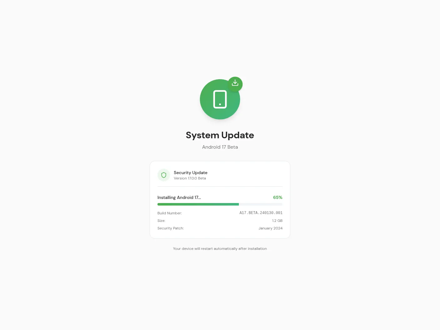 Android 17 Beta Program Manager