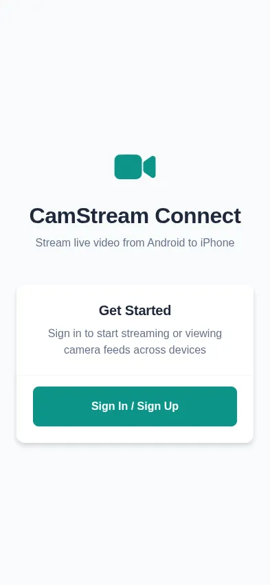 CamStream Connect
