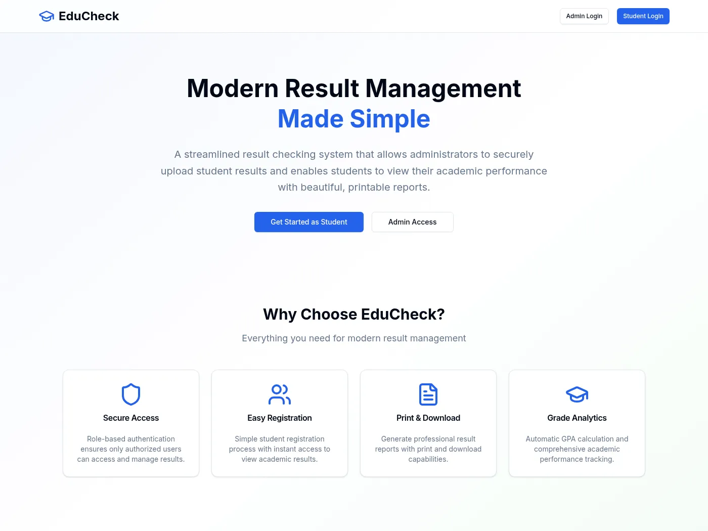 Android-Based Result Checking System