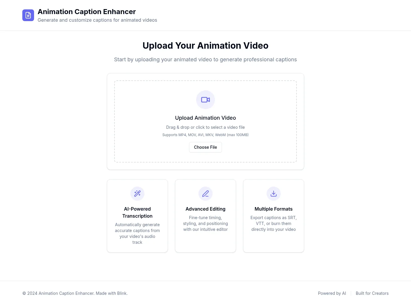 Animation Caption Enhancer
