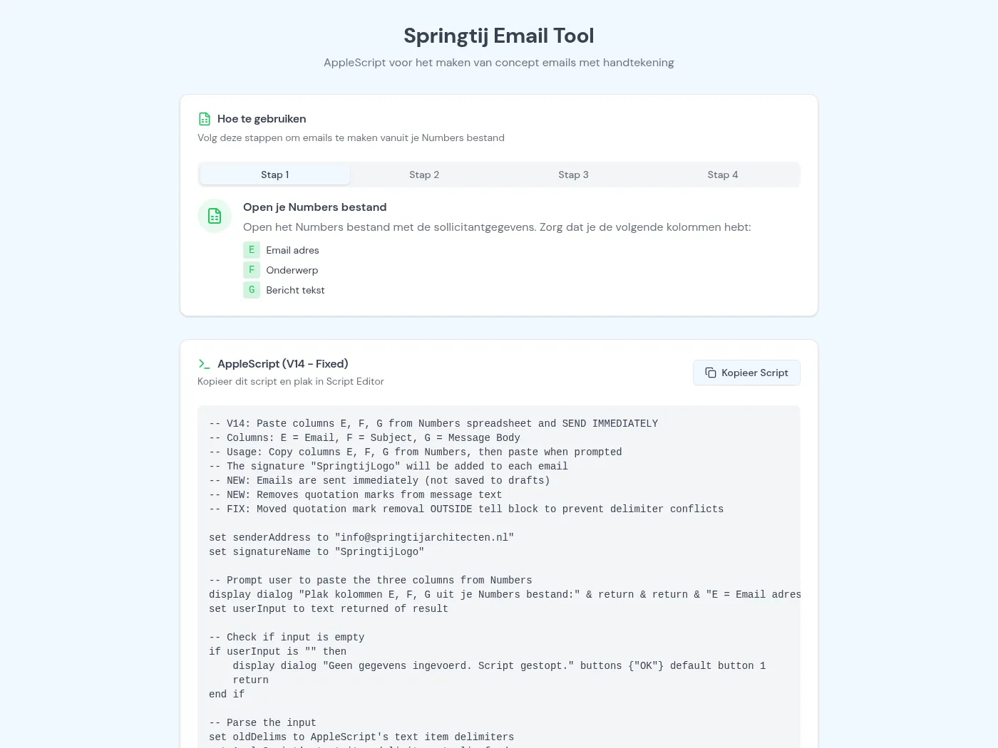 AppleScript Fix for Saving Signatures in Mail Drafts