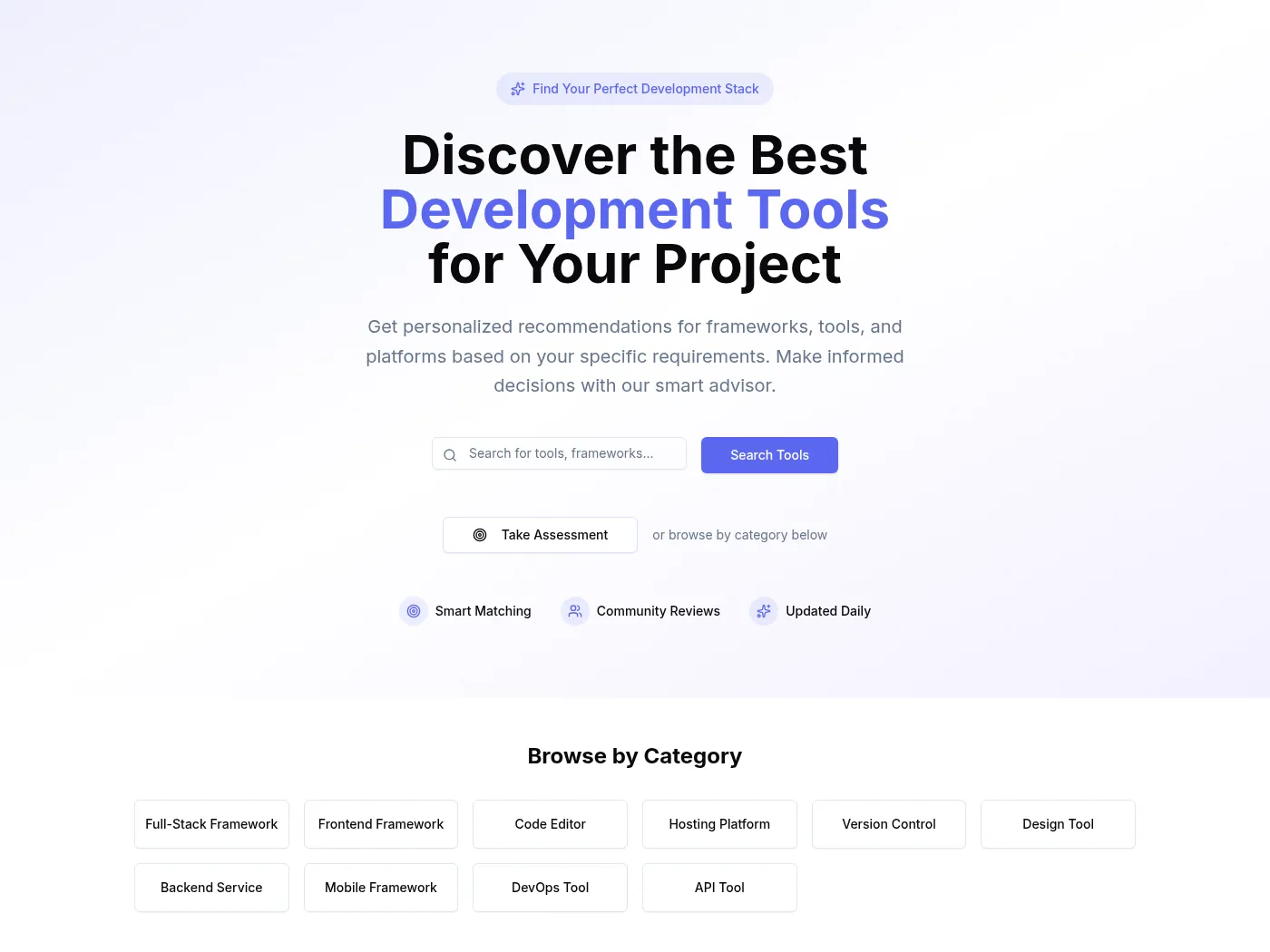 Top Application Development Tool Advisor