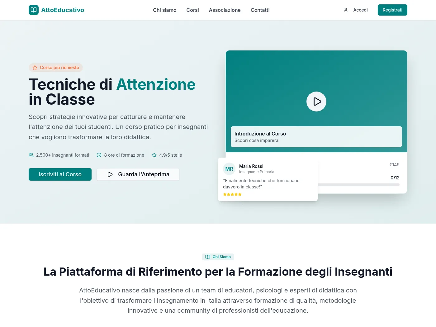 AttoEducativo Clone Platform
