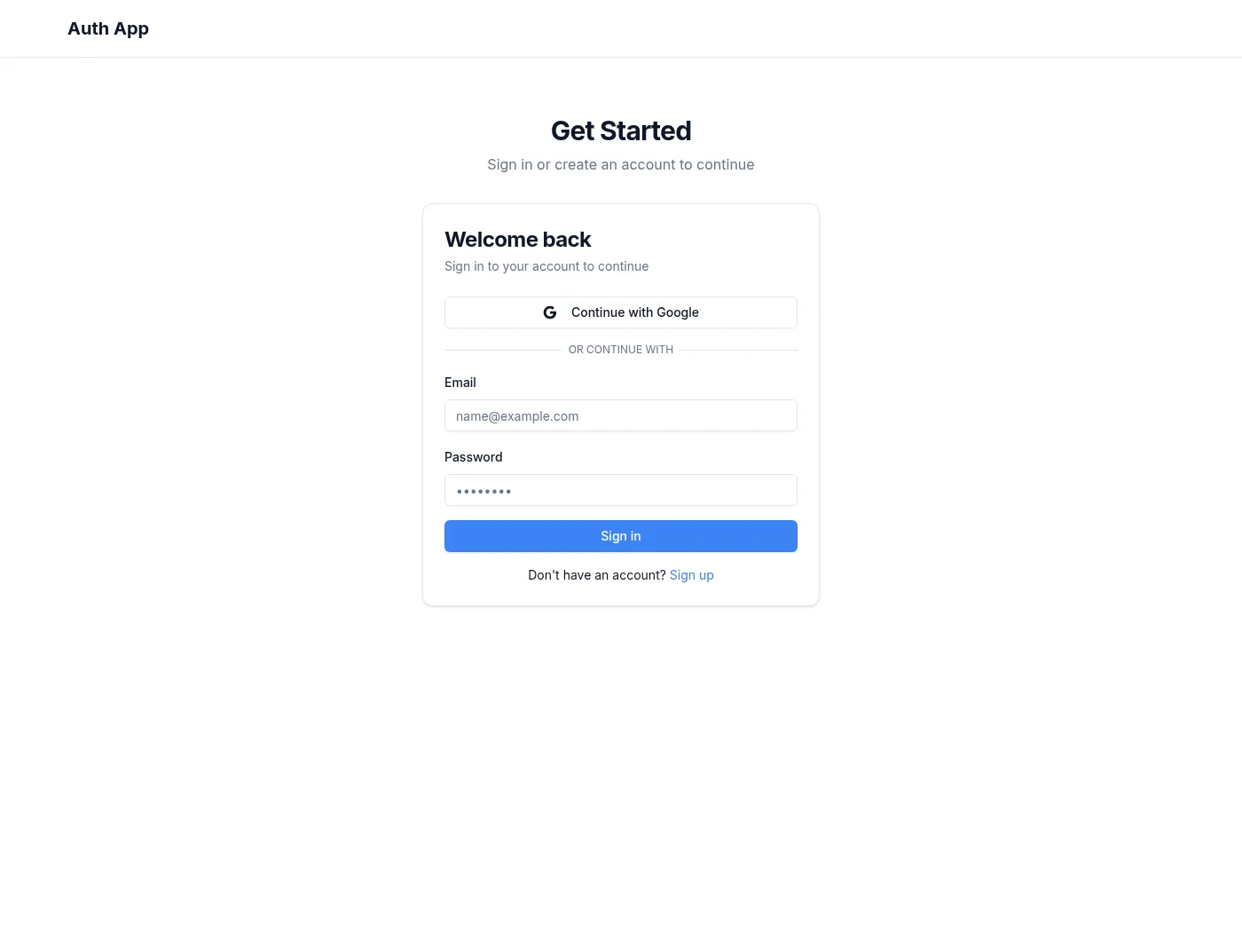 Auth-Enabled Web App with Form Capture