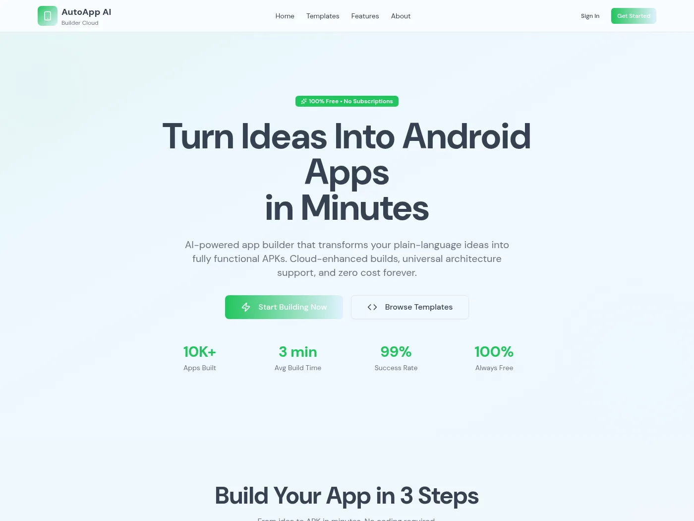 AutoApp AI Builder Cloud