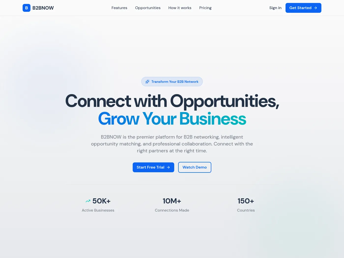 B2BNOW.fr Clone