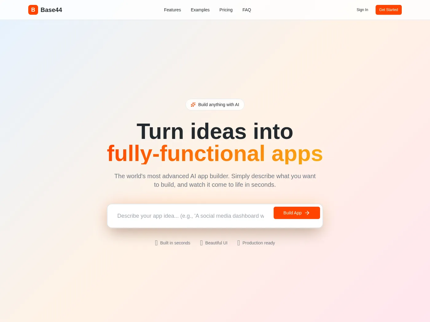 Base44 Clone Platform