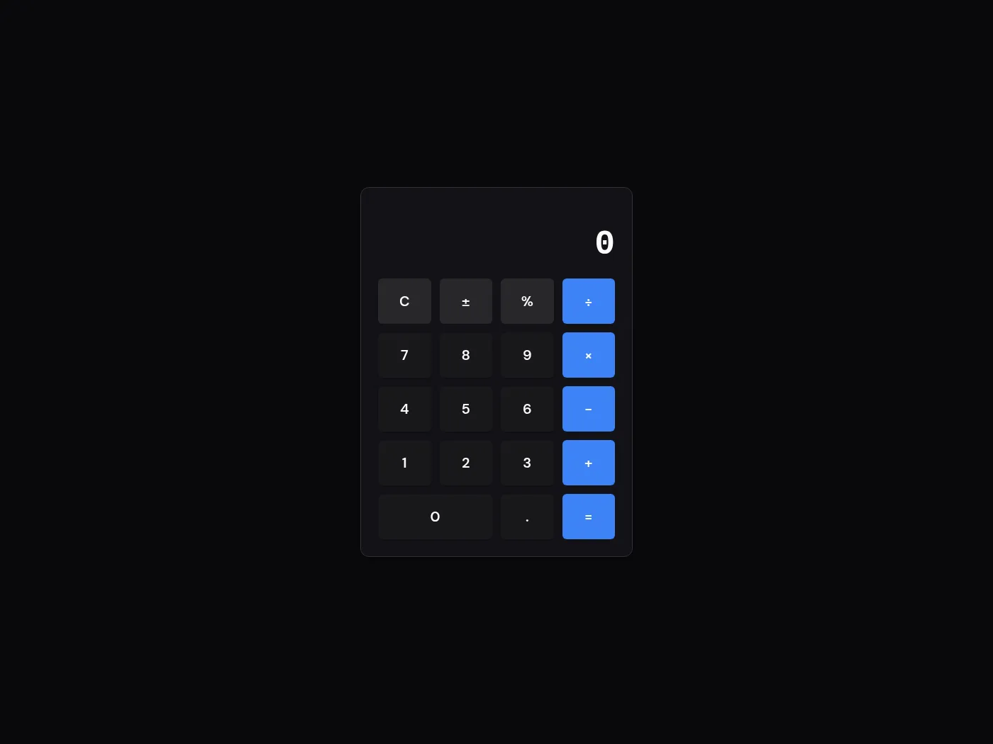 Simple Calculator App