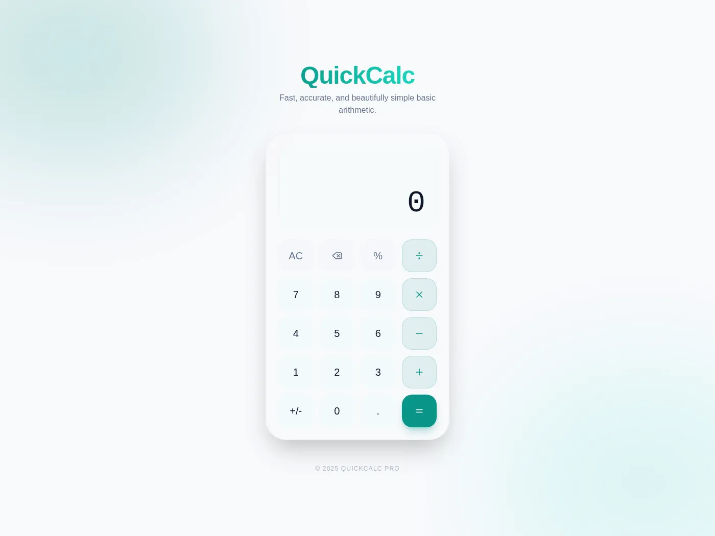 QuickCalc