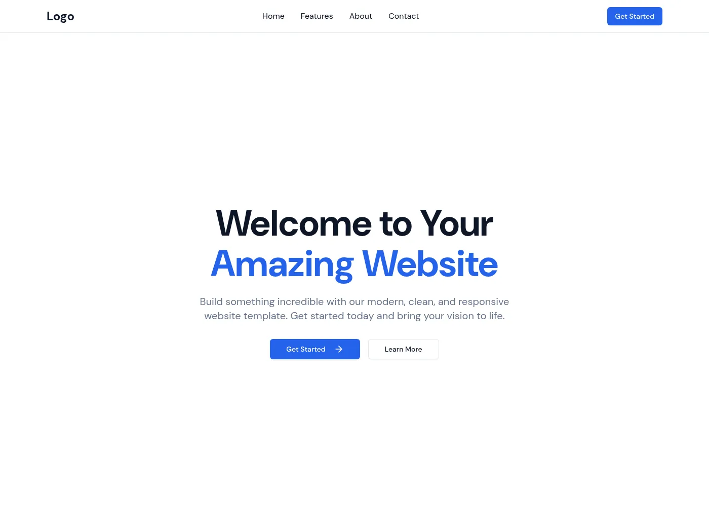Basic Website Starter