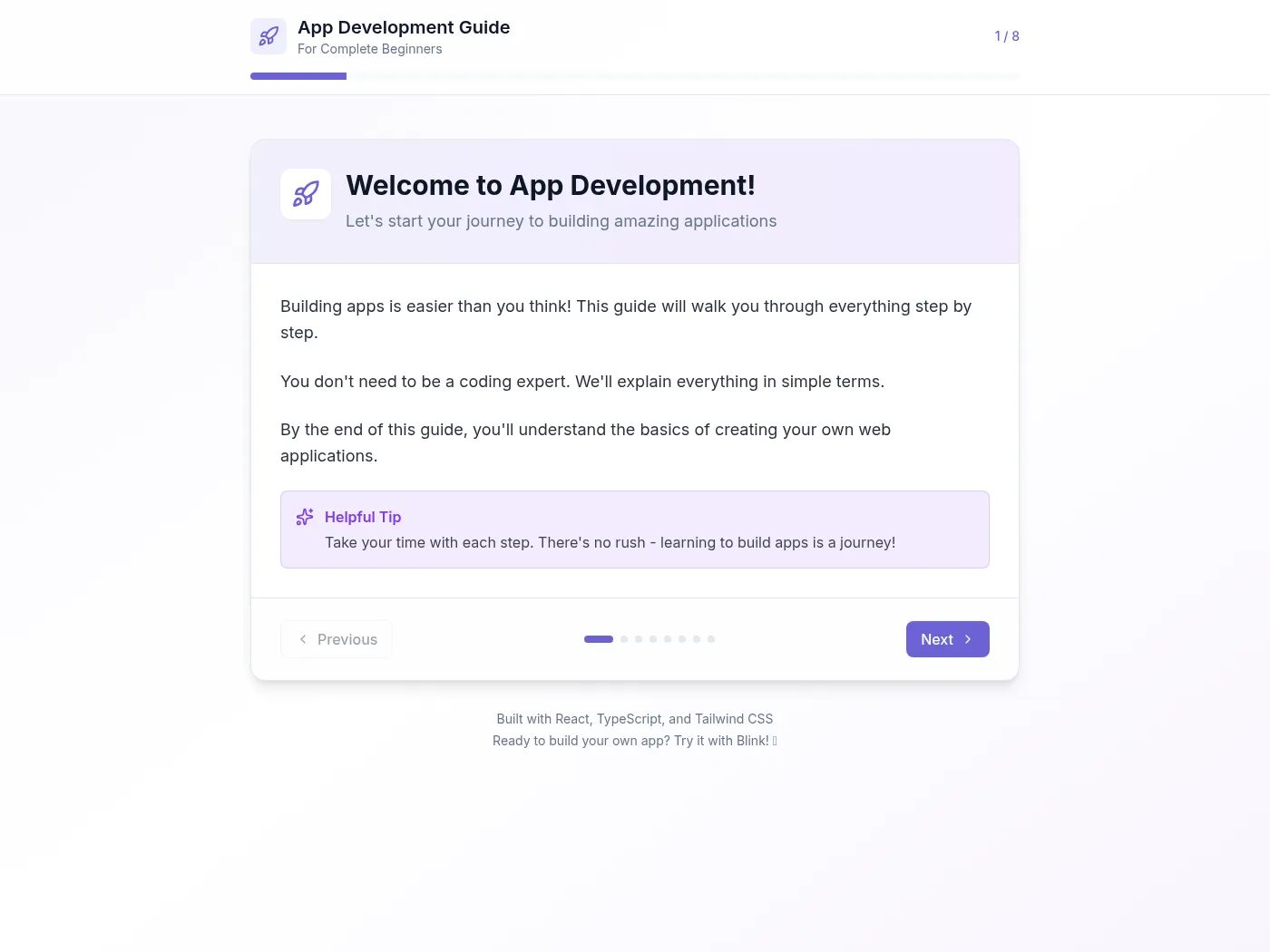 Beginner App Development Starter Guide