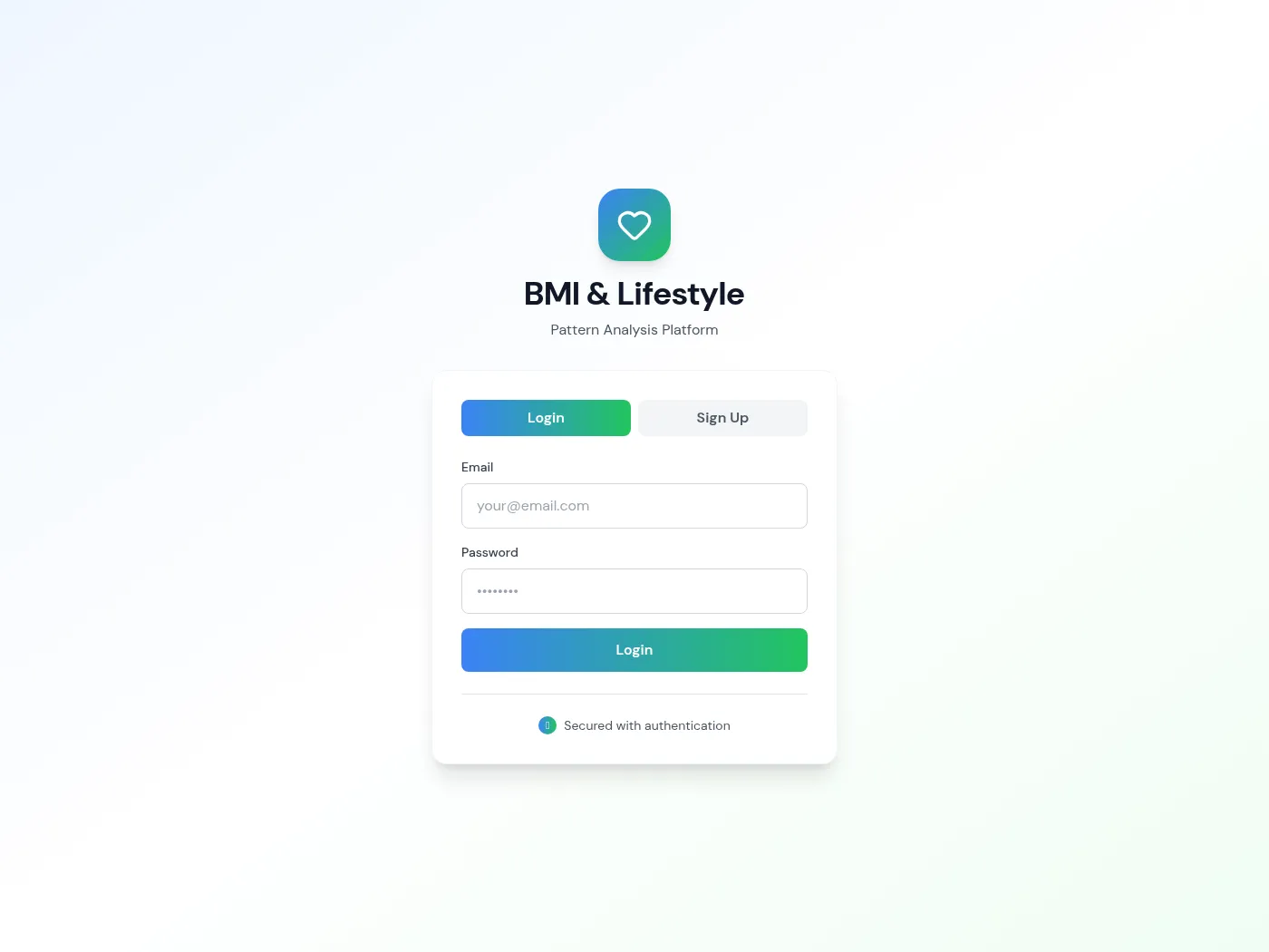 BMI Real-Time Graph