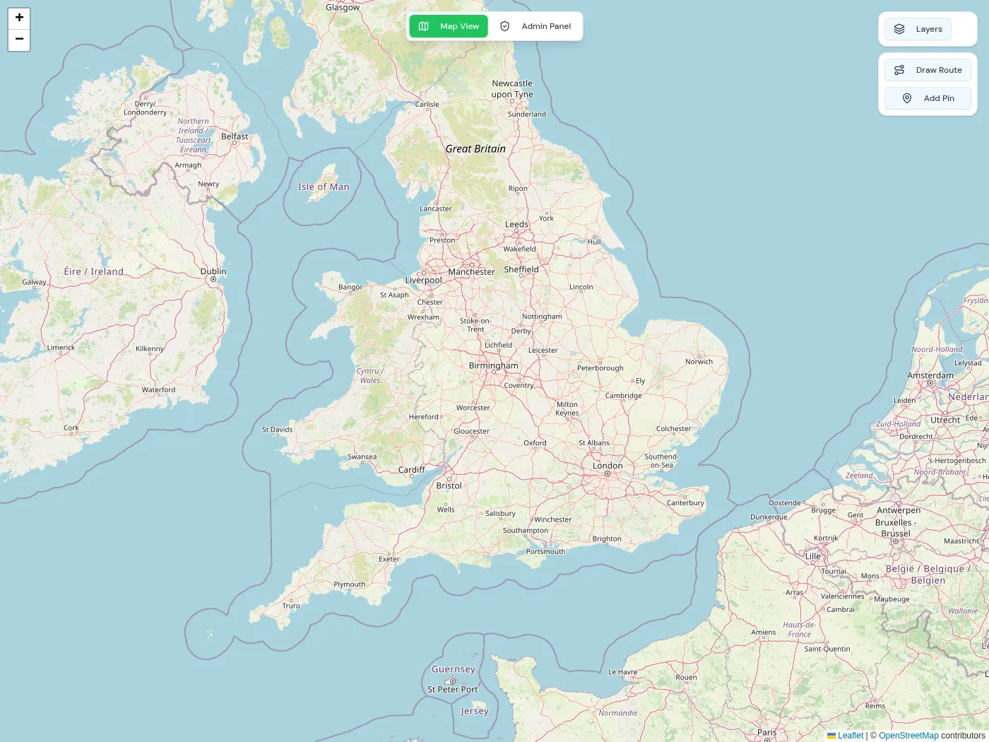 Bridlestay Interactive Equestrian Route Mapping System