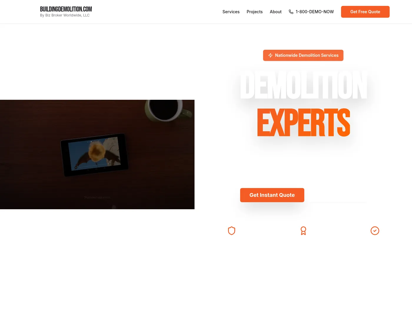 BuildingDemolition.com - Nationwide Demolition Services with AI-Powered Quotes