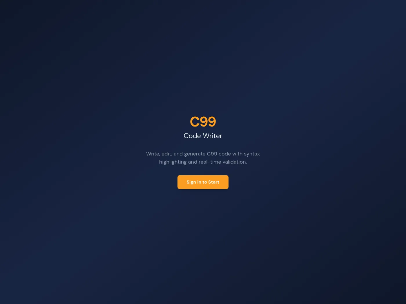 C99 Code Writer