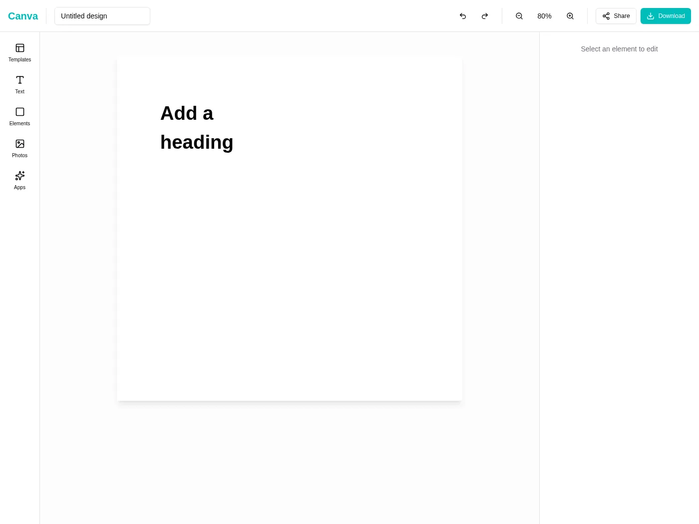Canva Clone – Online Graphic Design Platform