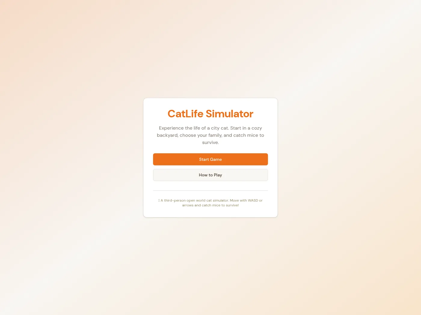 CatLife Simulator