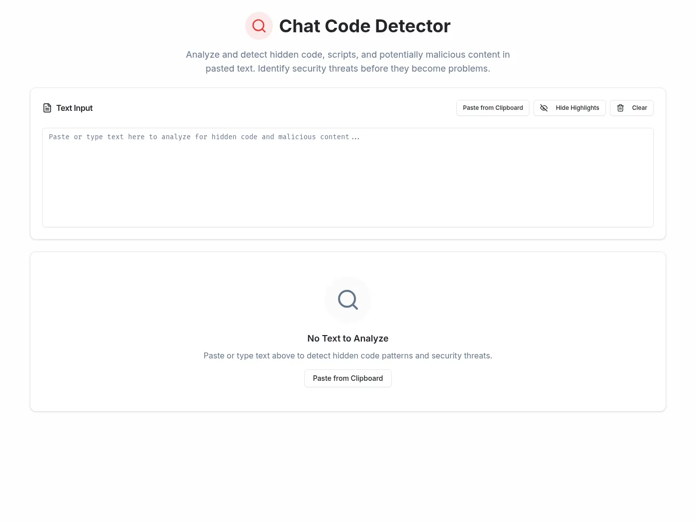 Chat Code Detector and Converter