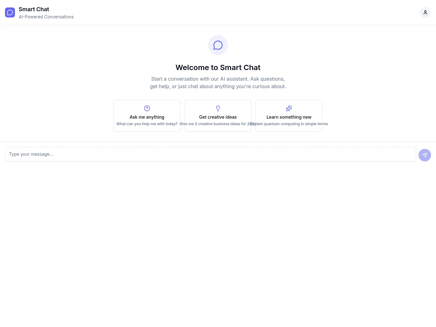 Smart Conversational Chatbot