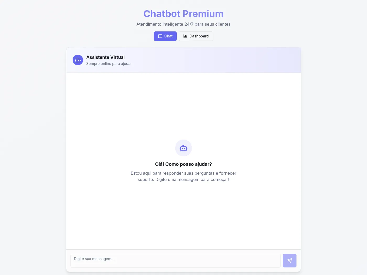 Chatbot de Atendimento ao Cliente