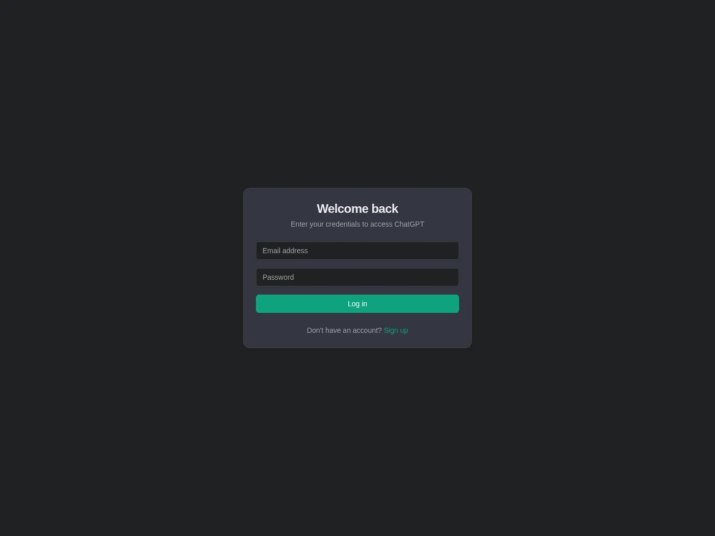 ChatGPT Clone