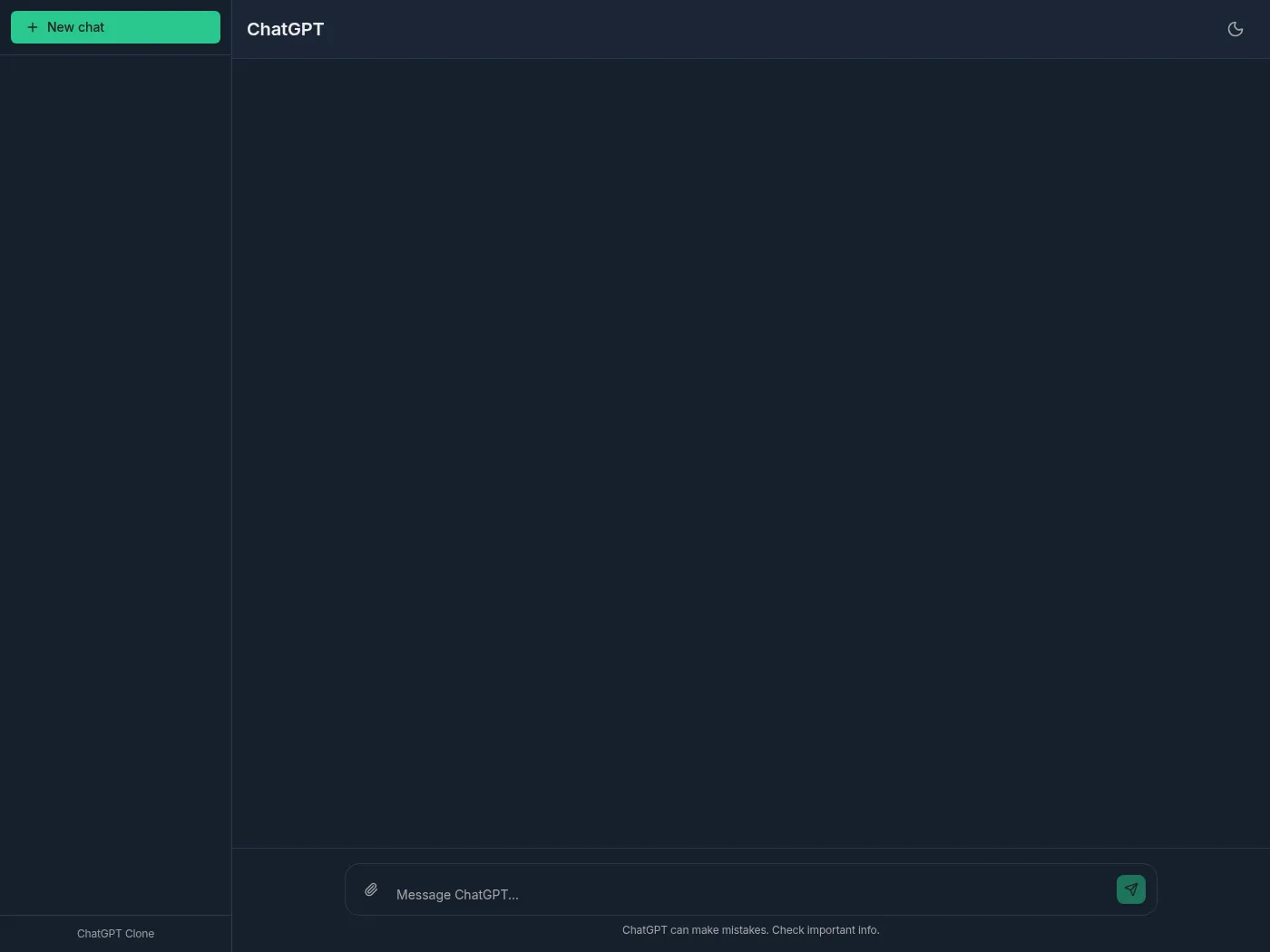 ChatGPT.com Web Clone