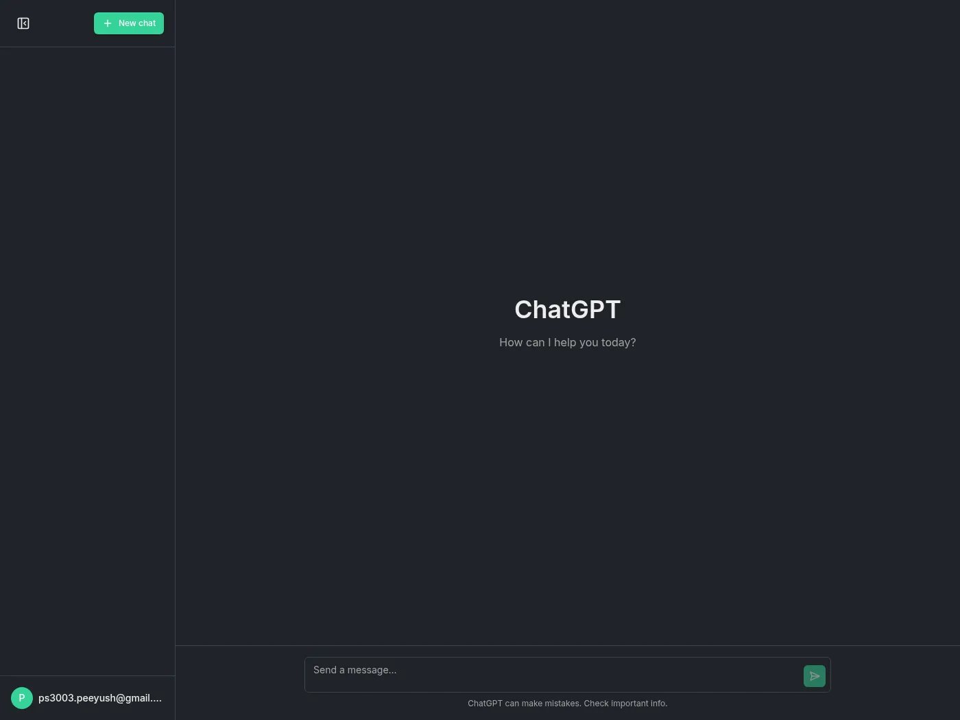 ChatGPT.com Web Clone