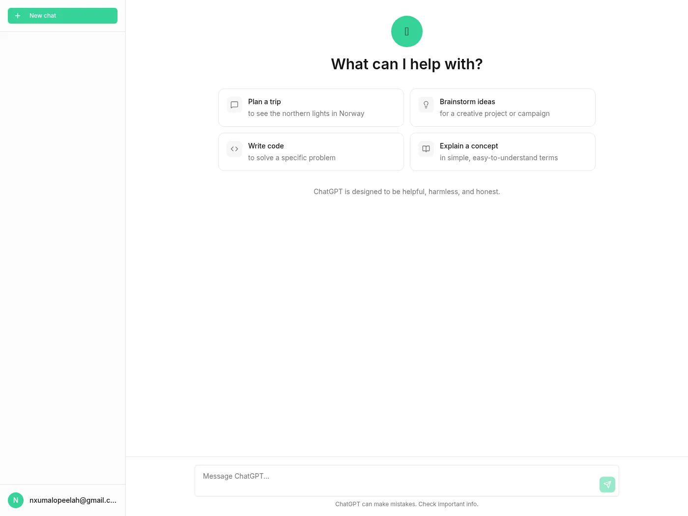 ChatGPT.com Clone (Remix)