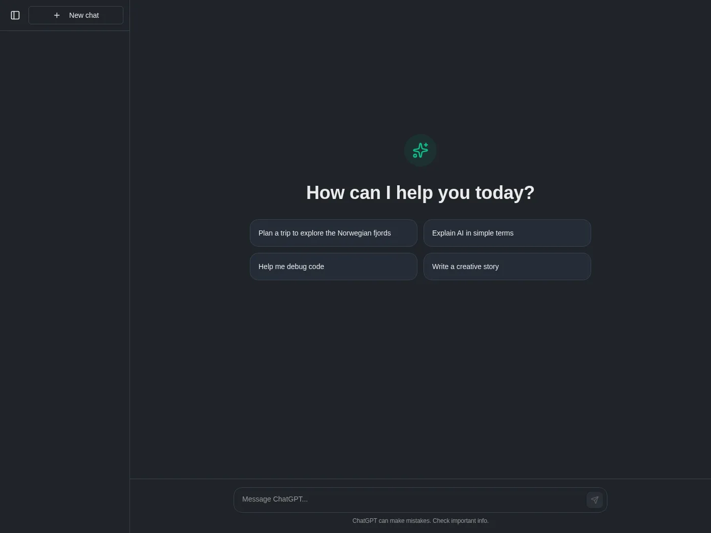 ChatGPT Web Clone