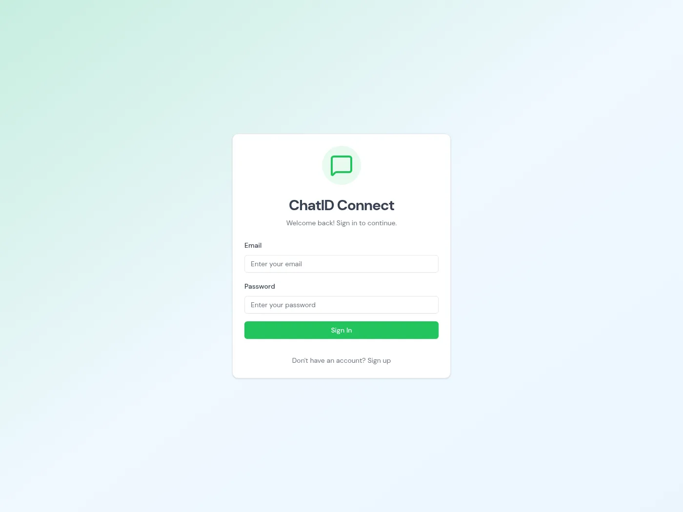 ChatID Connect