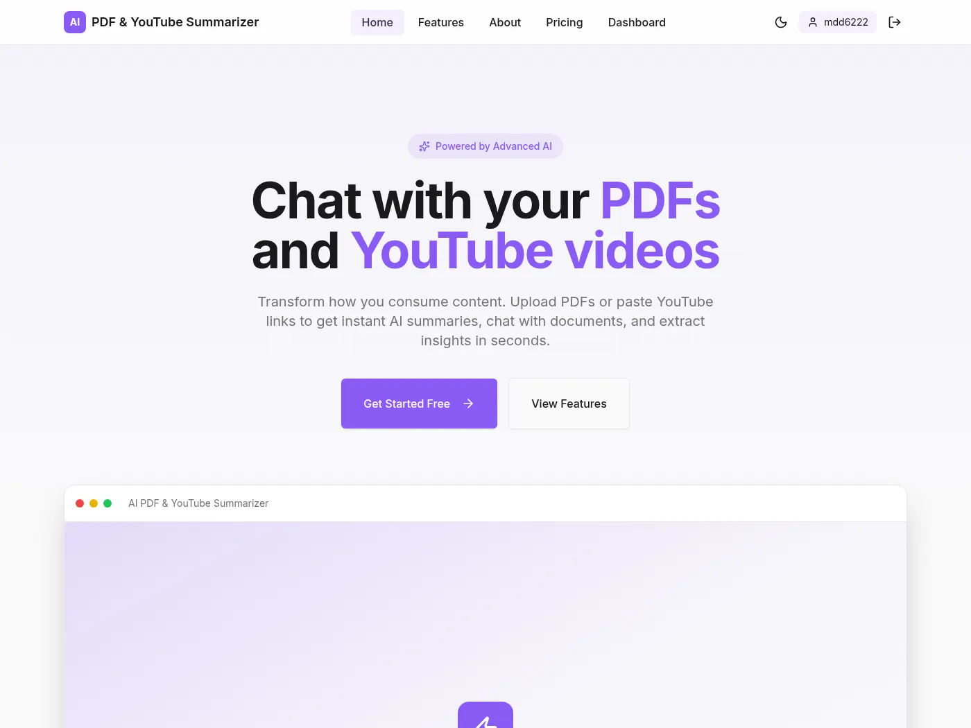 ChatPDF Web Clone