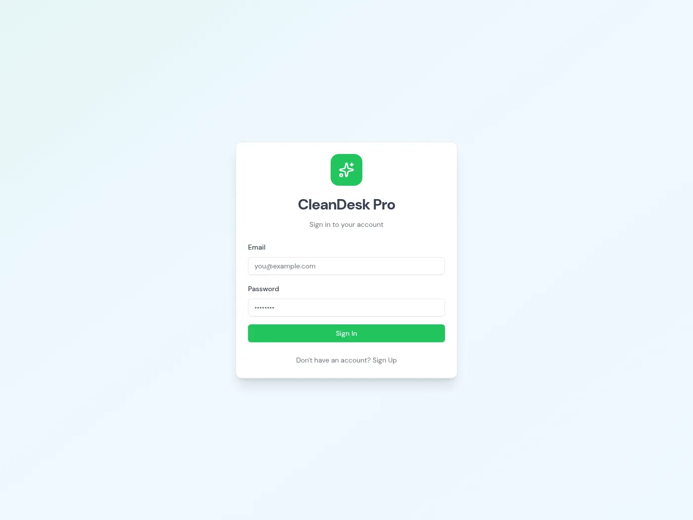 CleanDesk Pro: Organization-Wide Cleaning Task Assignment & Tracking Web App