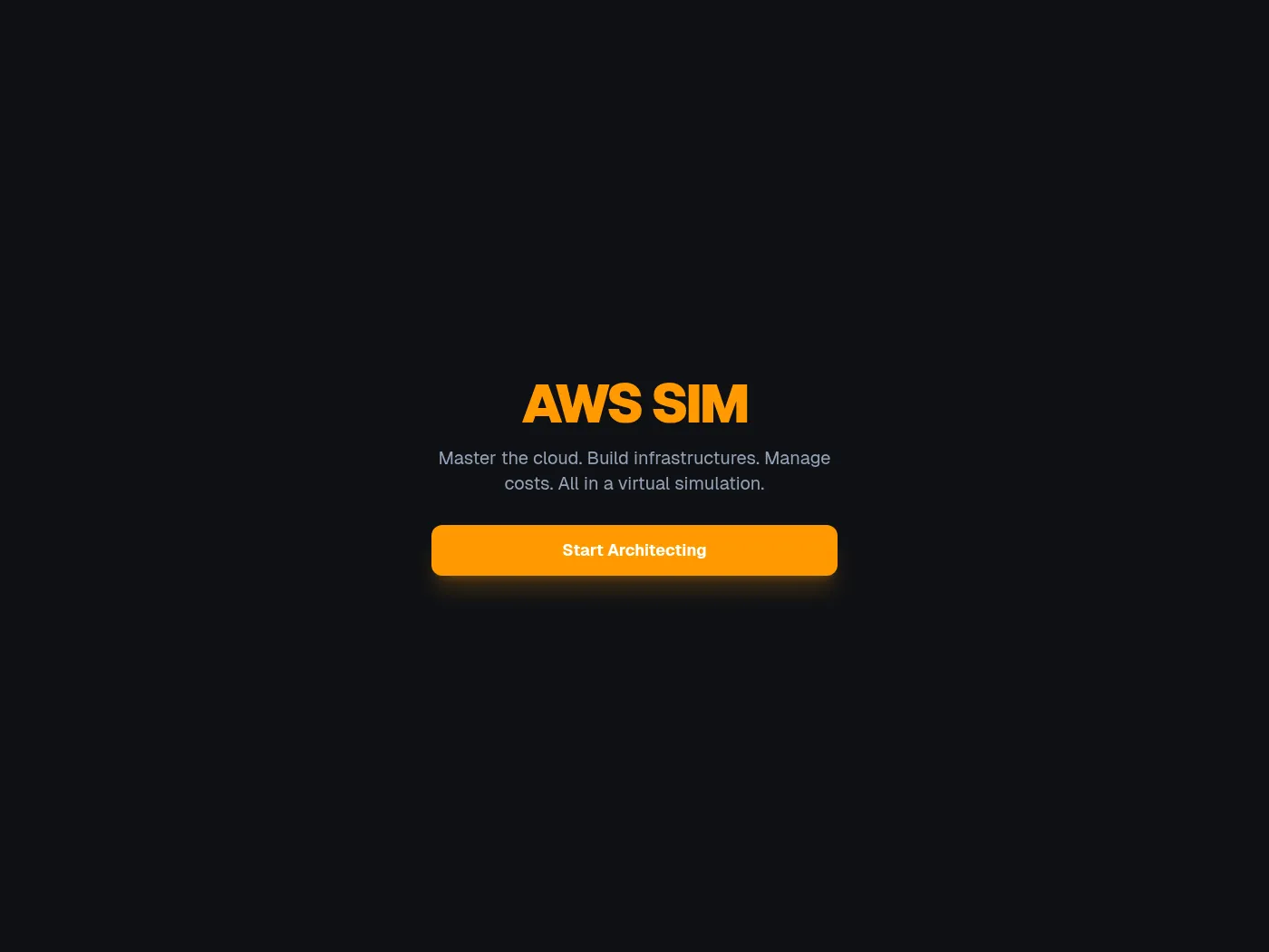 Cloud Architect Simulator