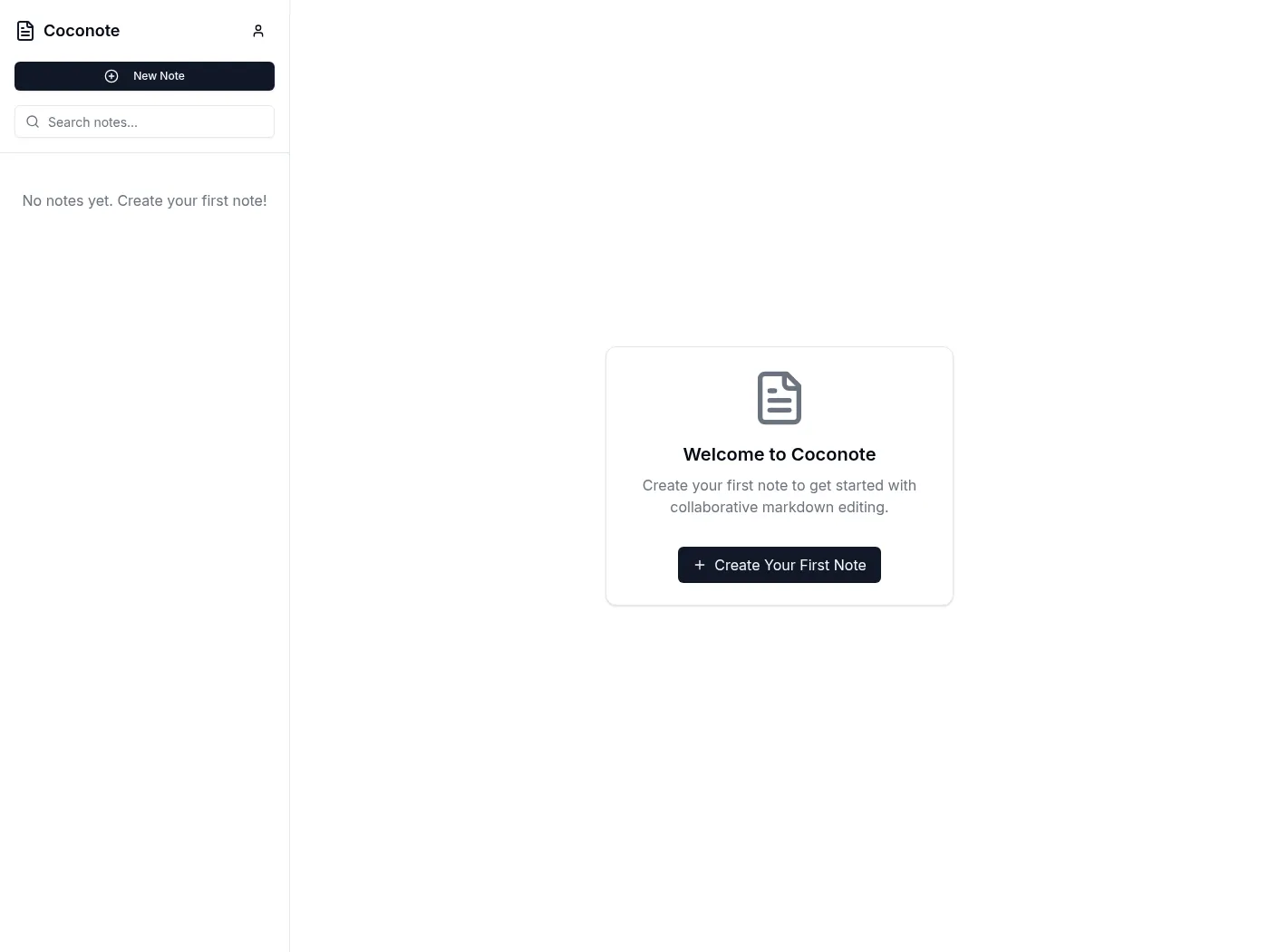 Coconote: Collaborative Online Markdown Note Taker