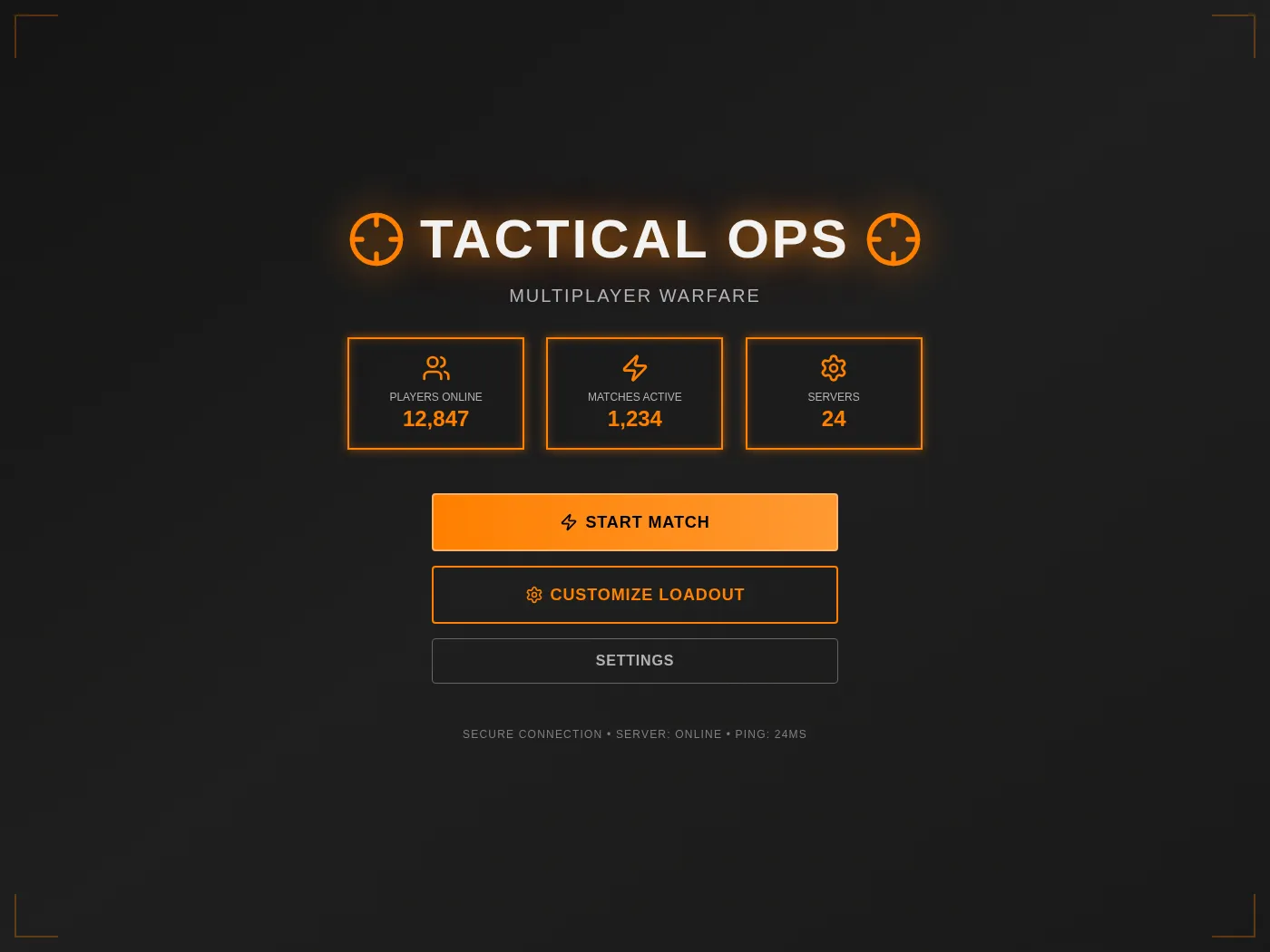 Call of Duty Web Clone